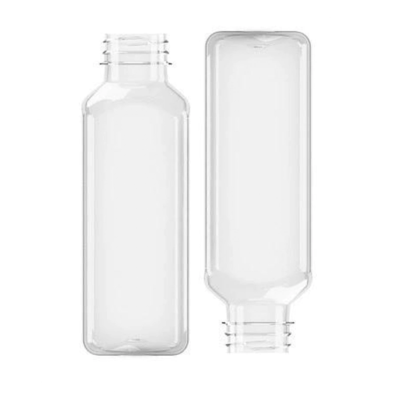 Butelka PET kwadratowa 500ml - 100 sztuk - Mikfol